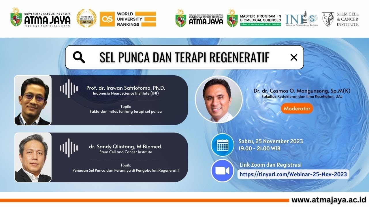 Sel Punca dan Terapi Regeneratif - YouTube
