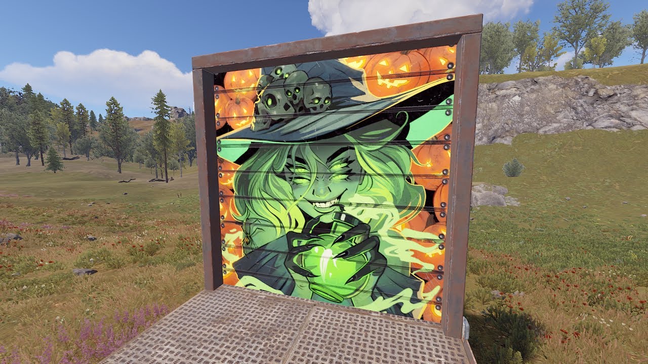 RUST SKIN SPOTLIGHT - The Spell Garage Door - 3,70€ - YouTube