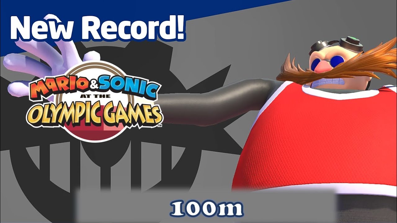 Mario and Sonic at Olympic Games Tokyo 2020 - 100m New Record by Dr ...