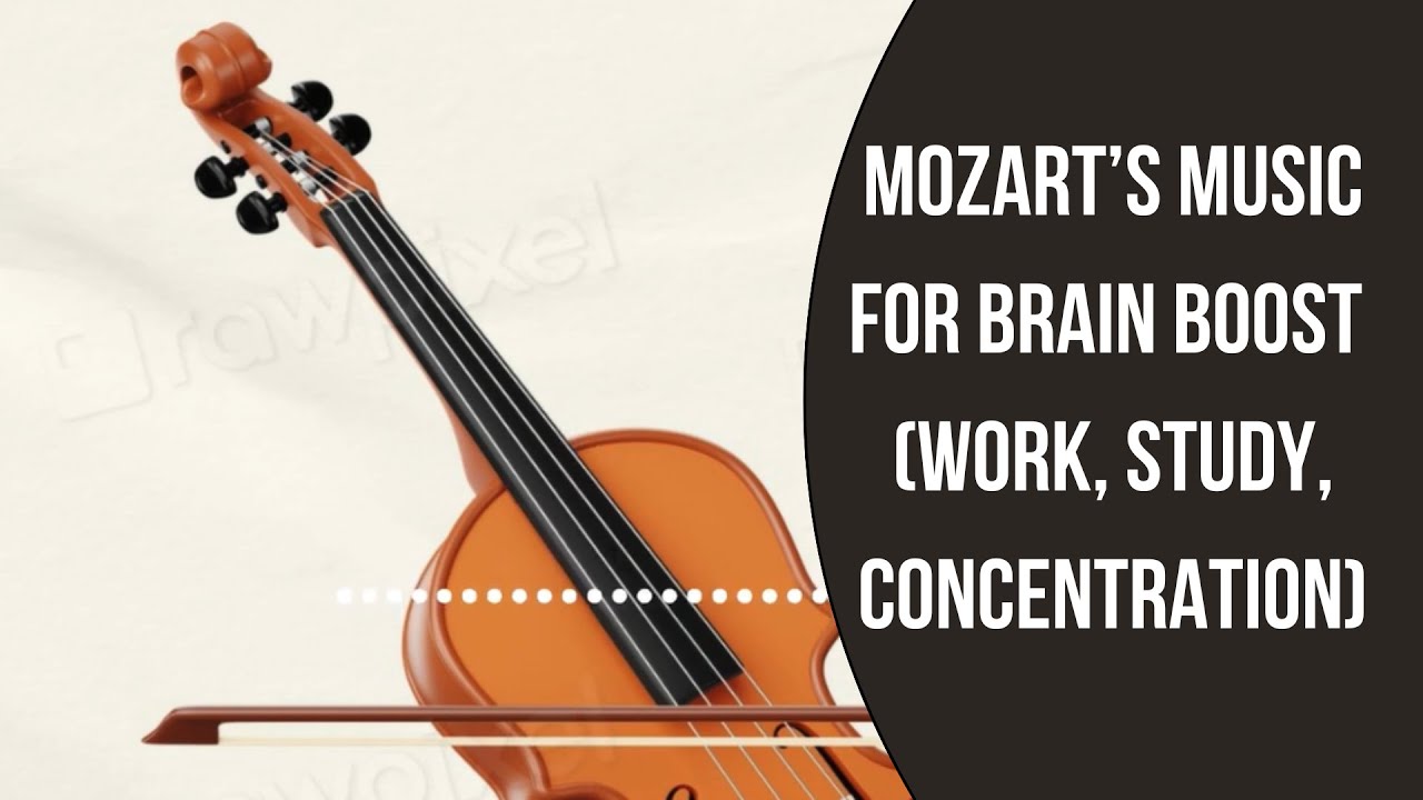 Mozart music for brain boost - YouTube