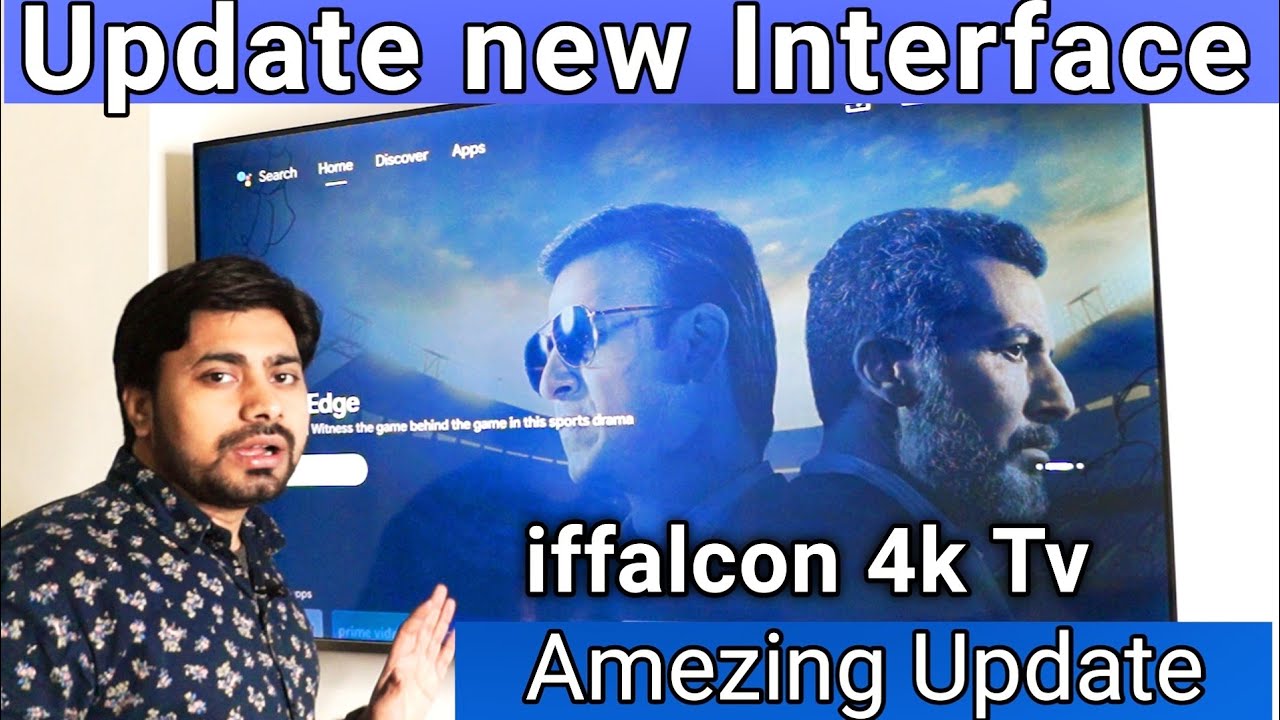 iffalcon k71 4k UHD Smart tv new interface | iffalcon smart tv Update | khantalk - YouTube