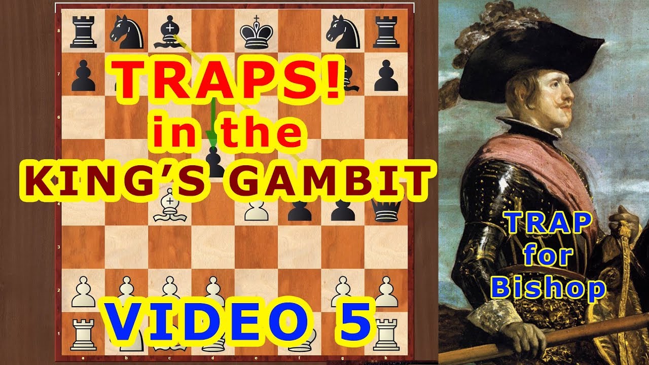 King's Gambit 5 ♔ Chess traps and tricks in the opening ♕ Great greed ...