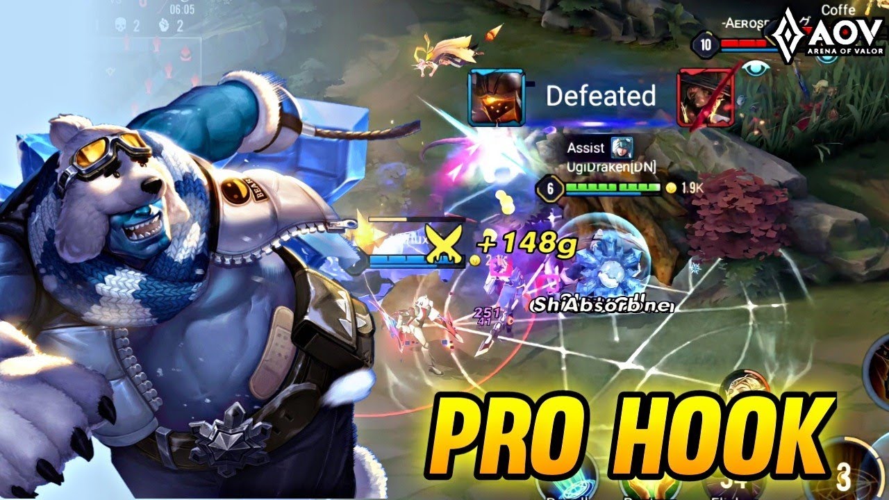 AoV : GRAKK GAMEPLAY | PRO HOOK - ARENA OF VALOR - YouTube