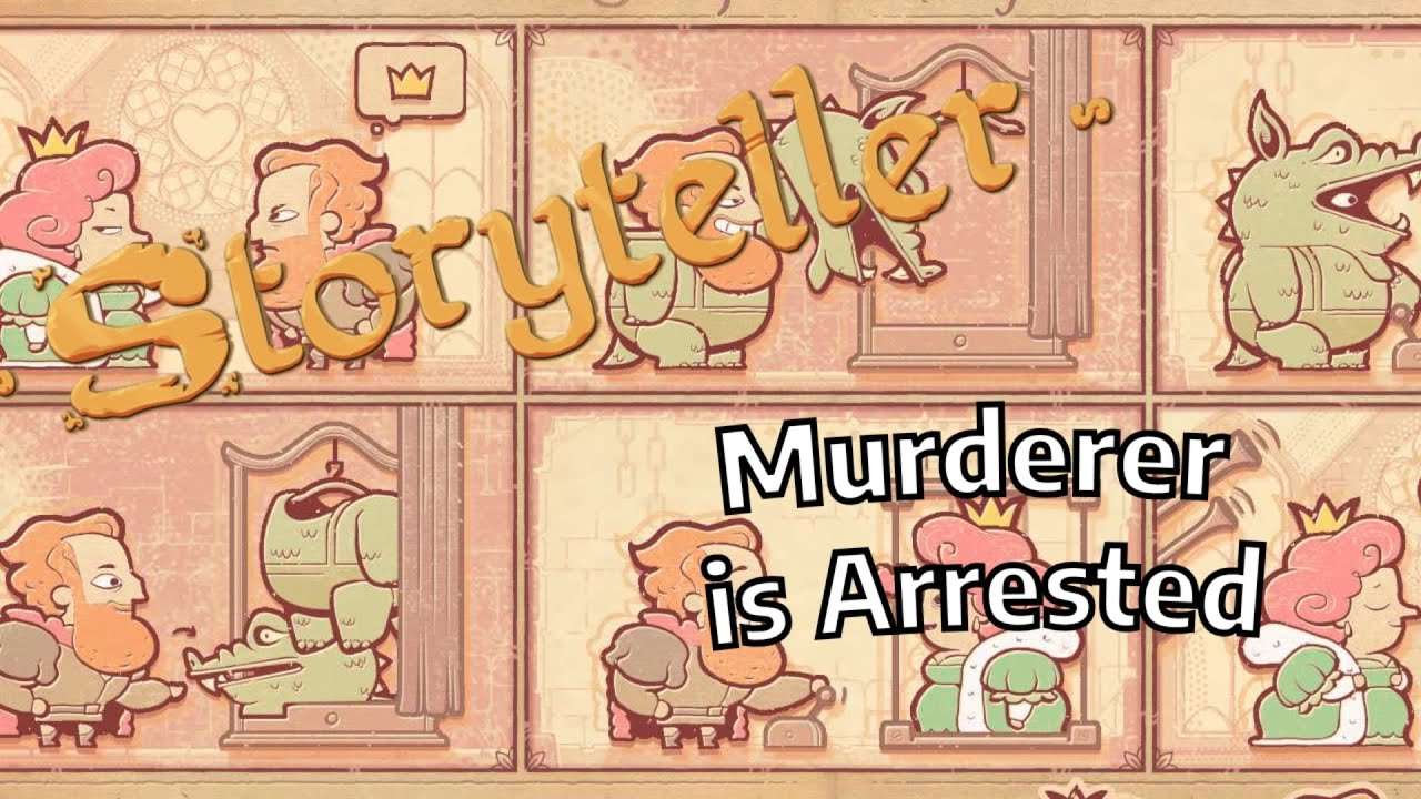 Storyteller ( Chapter 6 | Level 3 | Murderer is Arrested | Puzzle Game ...