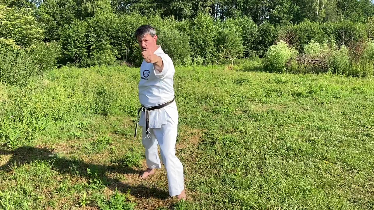 Beginners Shotokan Karate: Uraken Uchi (Back fist strike) - YouTube