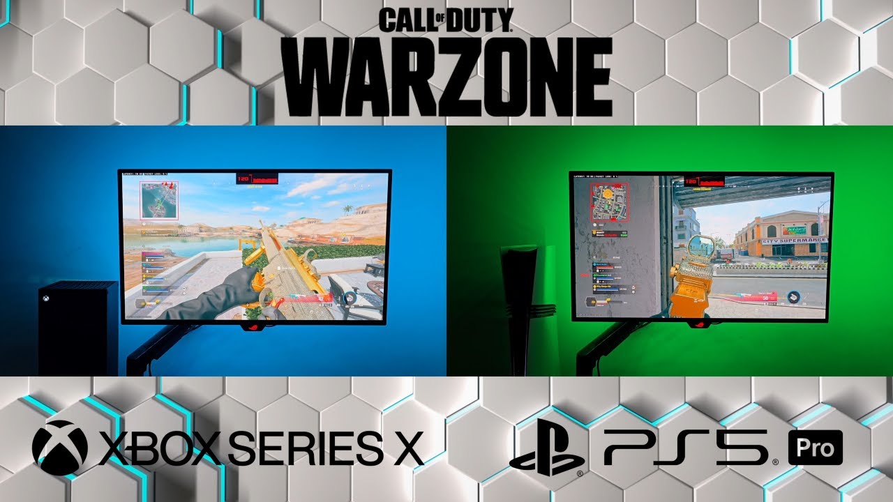 Warzone - PS5 PRO vs Xbox Series X - 1440P 120HZ on Urzikstan - YouTube