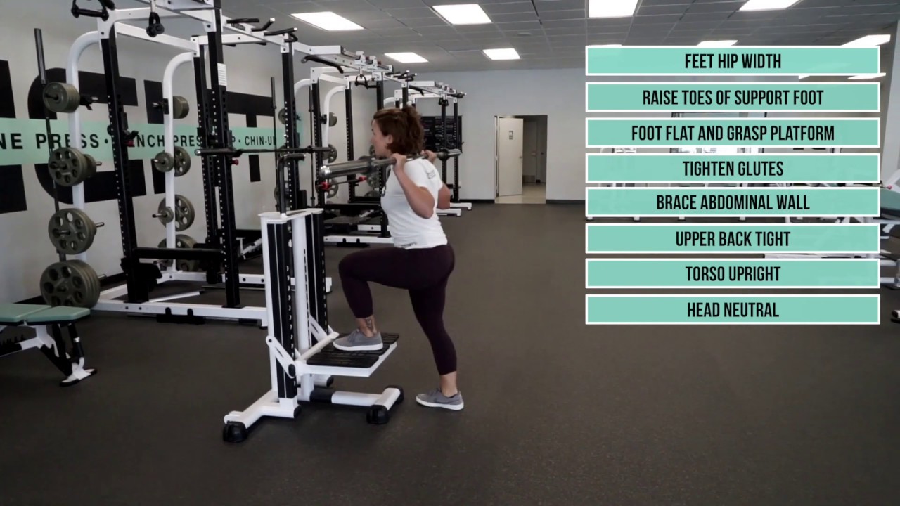 Step-Up - Front - BB | KILO Exercise Demo - YouTube