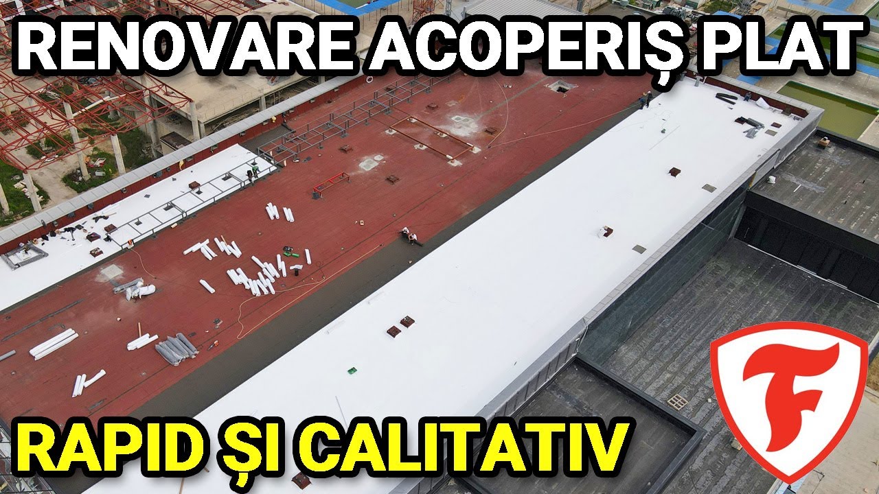 Cum repari un acoperis plat vechi de tip terasa?! - YouTube