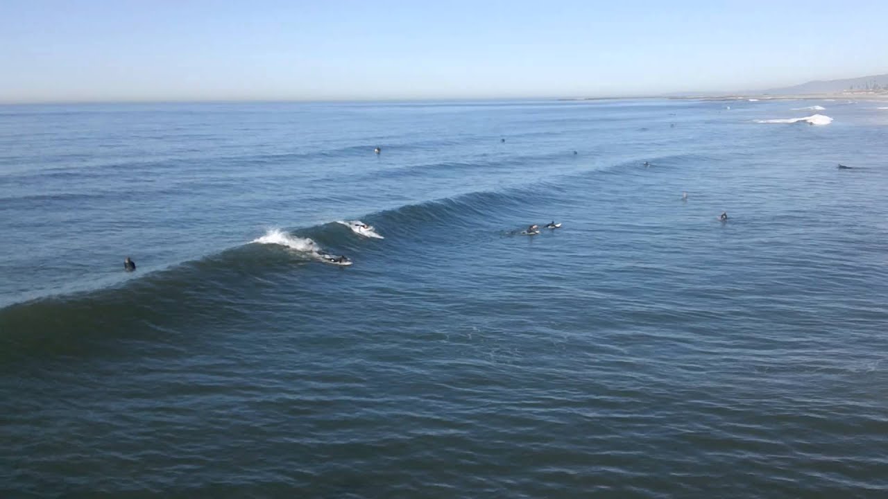 Surfing Oceanside Pier California two rides サーフィン серфинг sörf גלישה ...