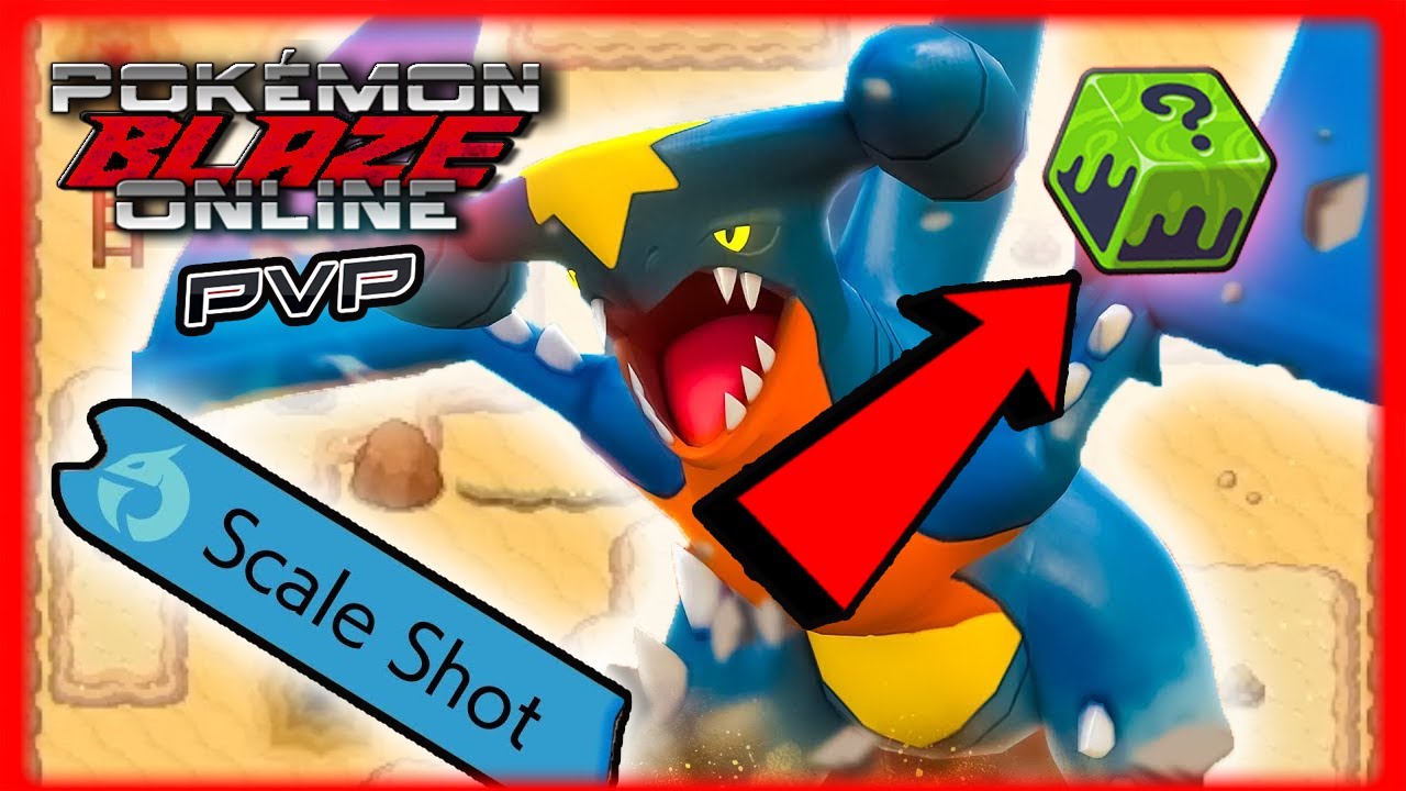 SCALE SHOT GARCHOMP IS A DOUBLE EDGED SWORD! Pokemon Blaze Online PvP ...