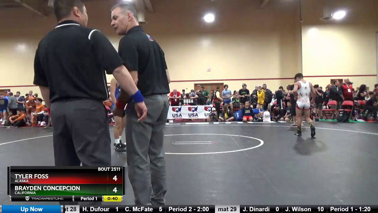 16U 126 Tyler Foss Alaska Vs Brayden Concepcion California - YouTube