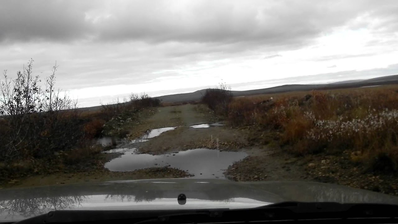 Road to Pilgrim Hot Springs Near Nome, Alaska - YouTube