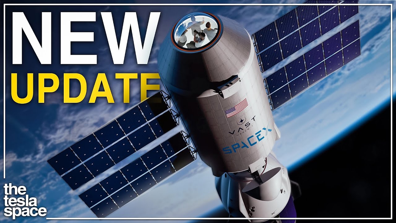 Spacex Reveals New Space Station The Haven 1 Youtube