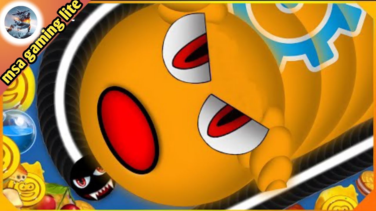 💥💥 WORMSZONE.IO | GIANT SLITHER SNAKE TOP 01 / Epic Worms Zone Best ...