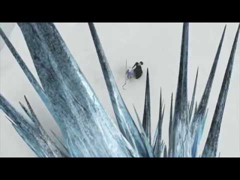 Jack Frost and Pitch Black Antarctica Scene