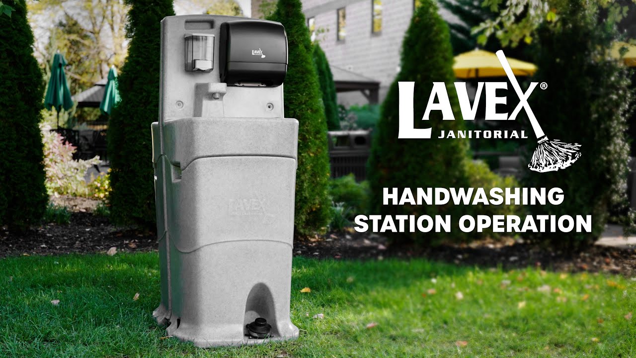 Lavex Hand Washing Station: Assembly - YouTube
