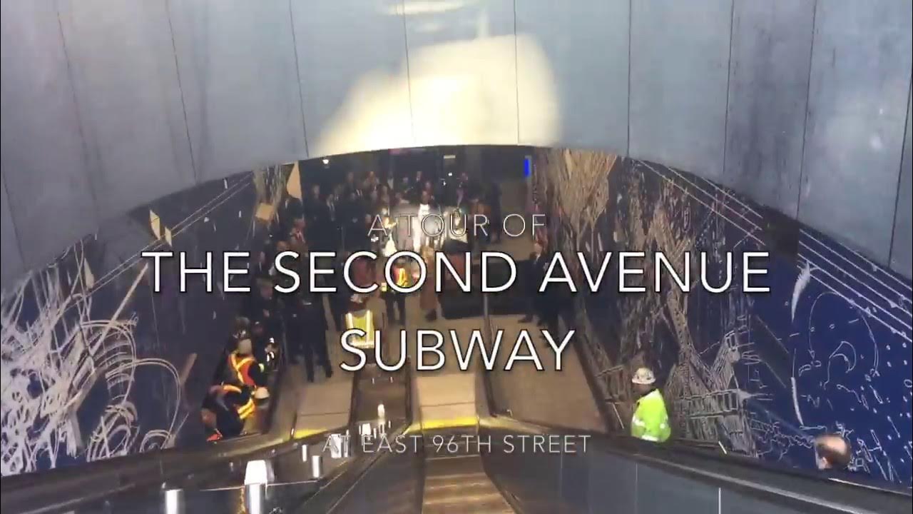 Second Avenue Subway 96th Street Station Tour - YouTube