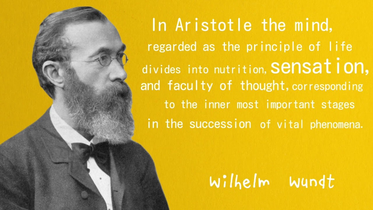Wilhelm Wundt Quote | Father Of Psychology - YouTube