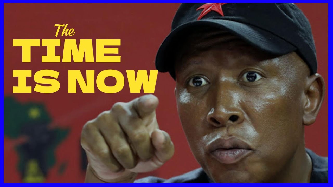 You cannot be neutral when your organization need you most-Malema - YouTube