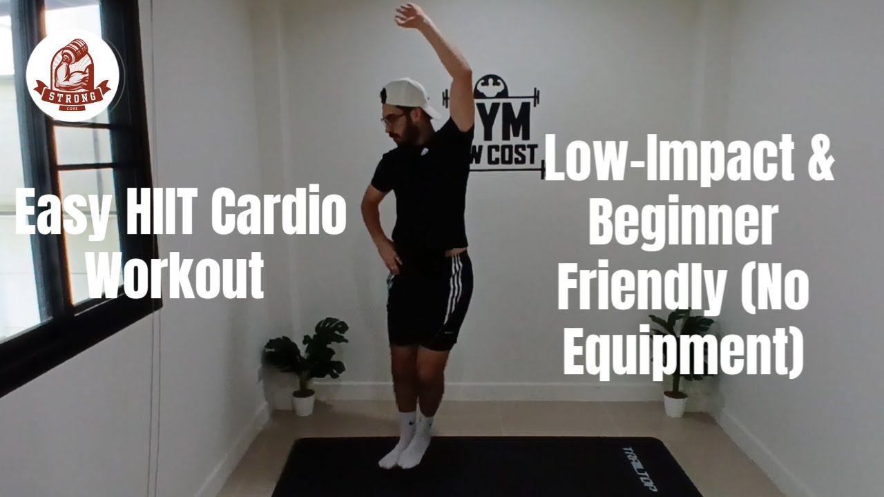 Easy HIIT Cardio Workout | Low-Impact & Beginner Friendly (No Equipment ...