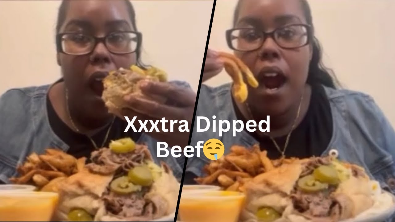 🤤Xxxxtra Dipped Italian Beef With Cheese Fries MUKBANG‼️ - YouTube