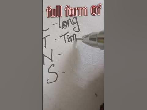 Full form of LTNS l Full form l English full form #shorts #fullform #english #acronyms #short ...