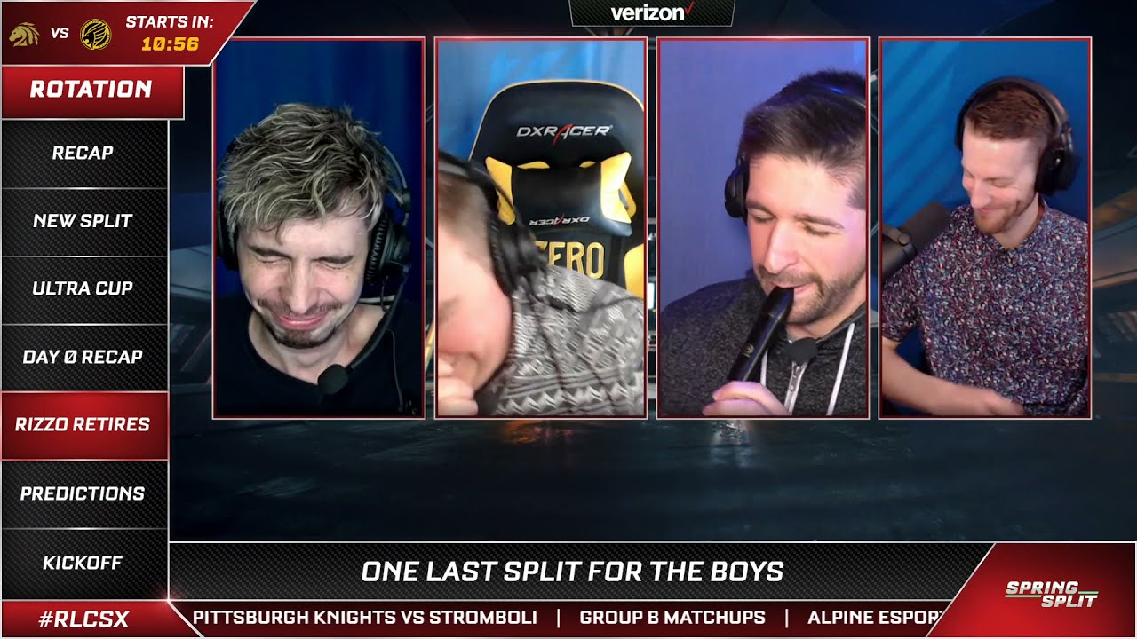 G2 Rizzo retirement send off by RLCS X commentators - YouTube