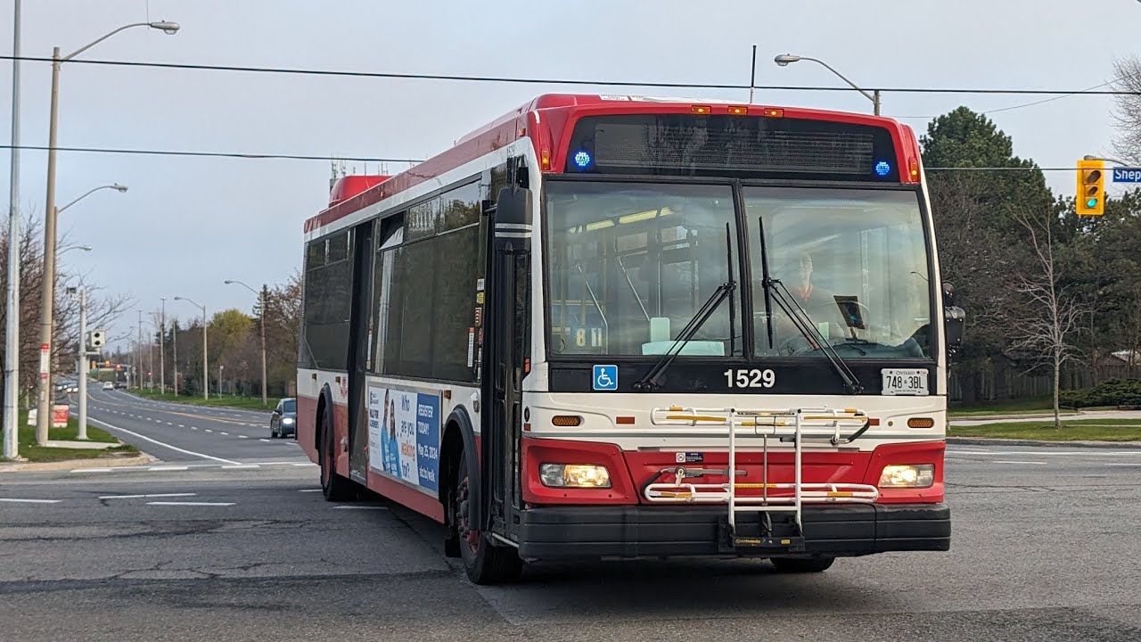 TTC Bus 1626 Ride On Route 38A Highland Creek To Kennedy Station Via ...