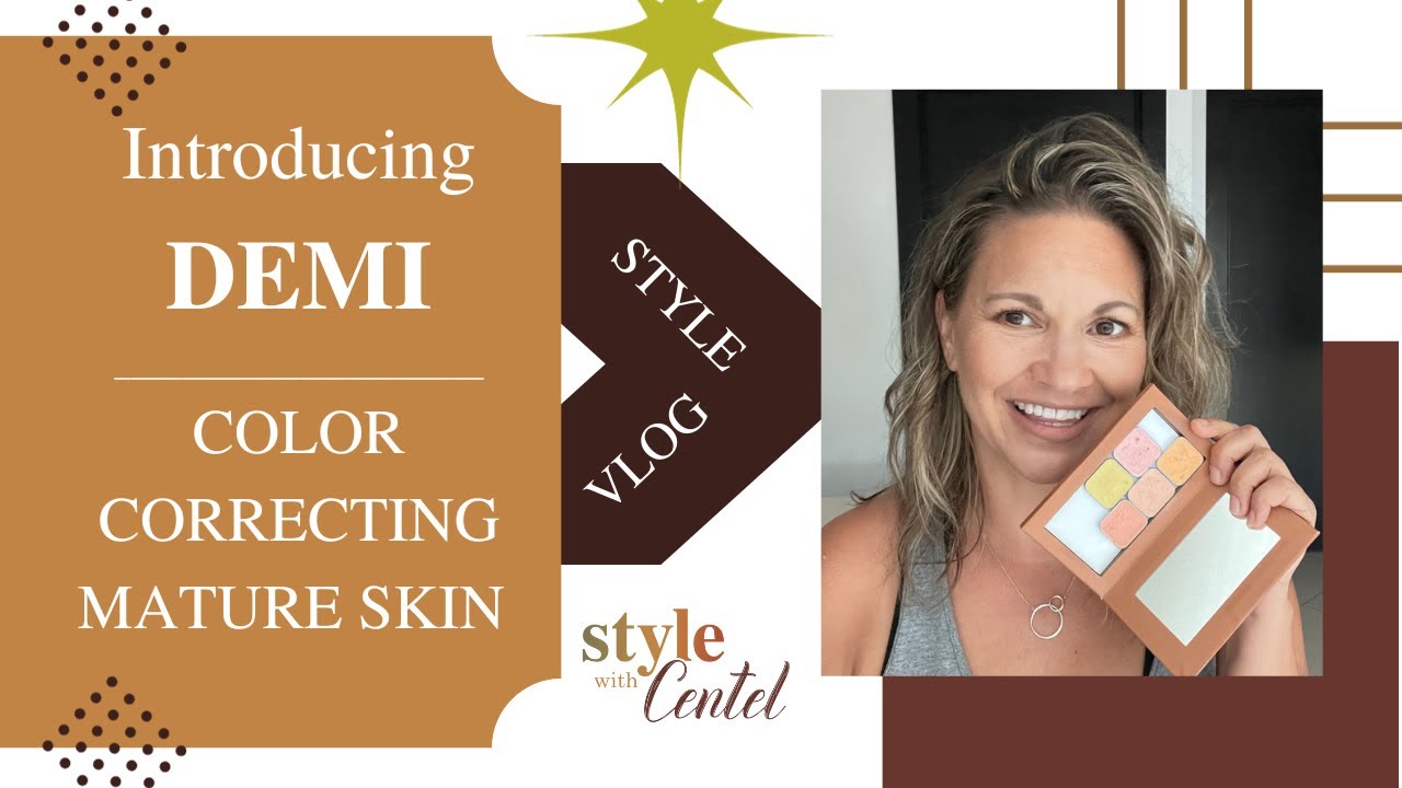 DEMI Color Correcting | Dark Under Eyes | Makeup for Mature Skin - YouTube