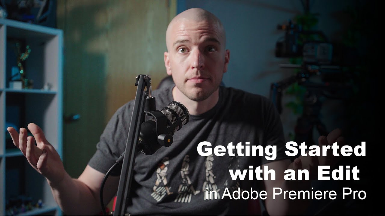 First Ever Livestream! | Getting Started with an Edit in Adobe Premiere ...