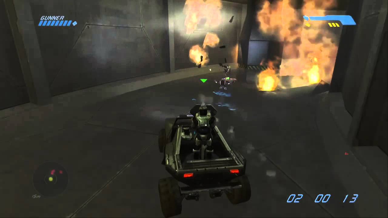 Halo CE Warthog RUN final mission - YouTube