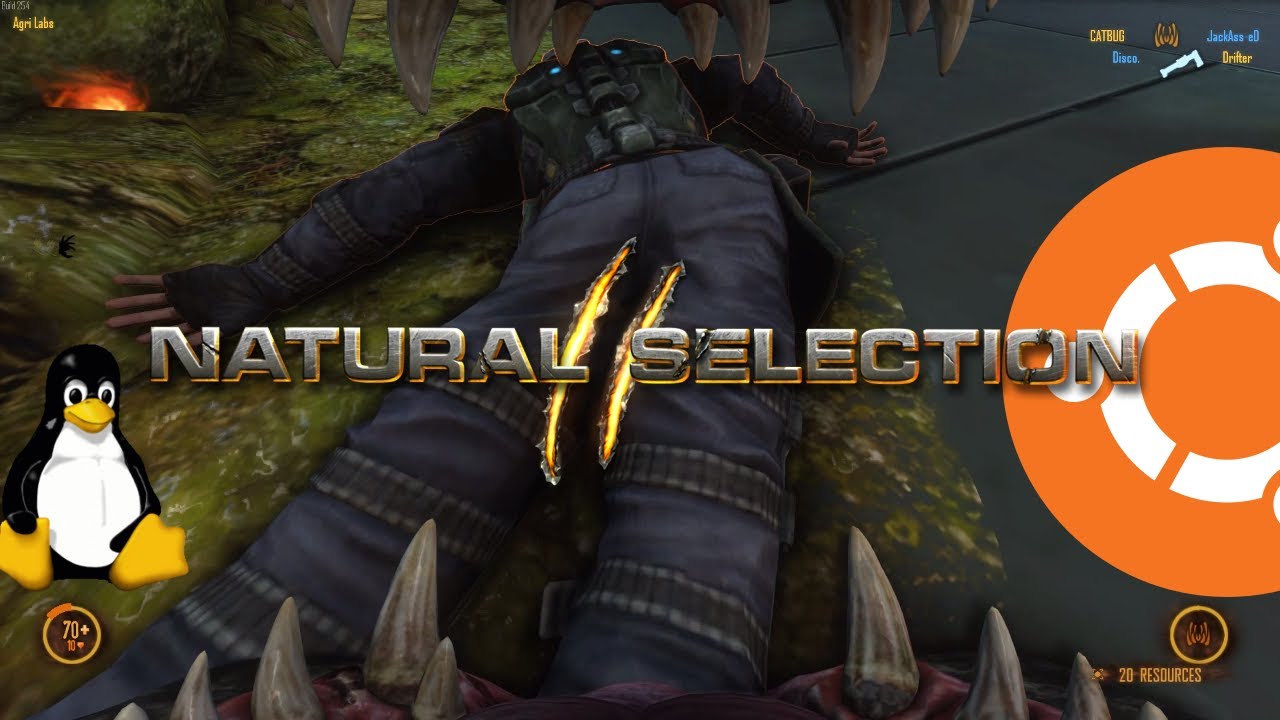 Natural Selection 2 Gameplay On Ubuntu Linux (Native) - YouTube