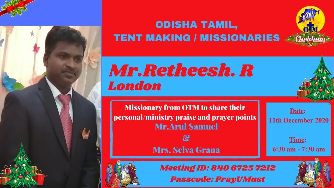 164th Day - Mr. Ratheesh. R., London - 11th December 2020 - YouTube