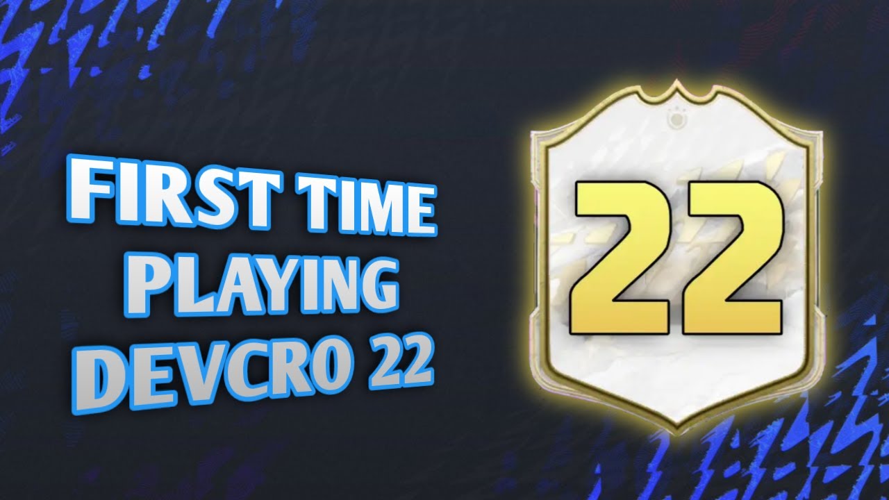 MY FIRST TIME PLAYING DEVCRO 22! - YouTube
