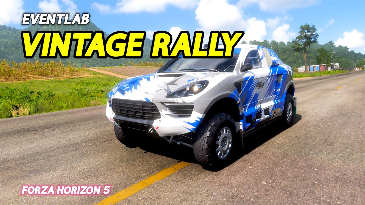 Forza Horizon 5 Eventlab Village Rally | Porsche Macan LPR Rally Raid ...