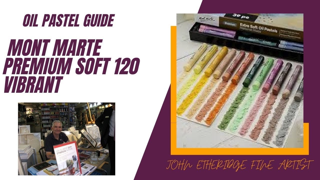 Oil Pastel guide- Mont Marte Premium 120 set - YouTube