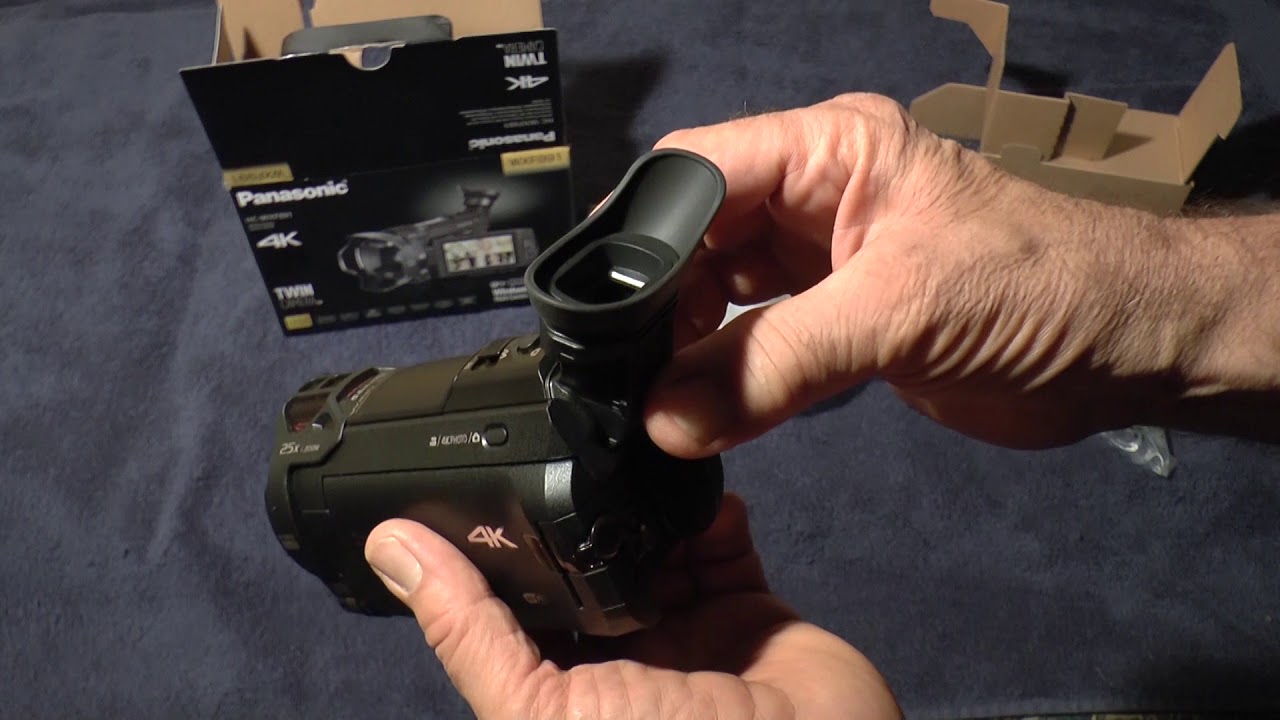 NEW CAMERA UNBOXING!! PANASONIC WXF991 - YouTube