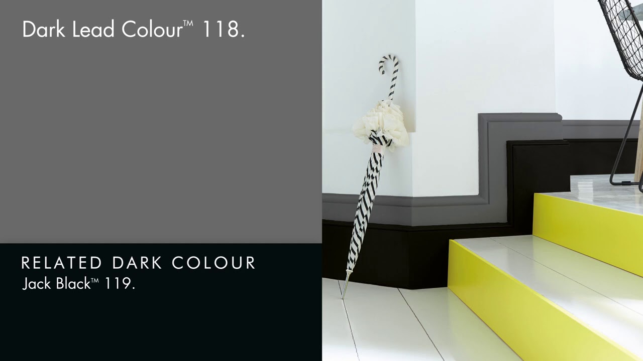 118 Dark Lead Colour Little Greene - YouTube