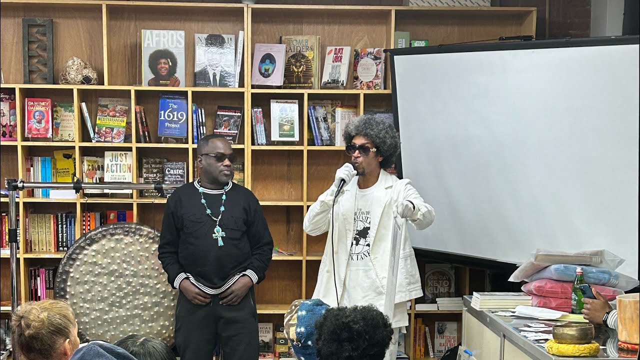 Hankh Rising Sun & Sistar Kufunya Ife Sound Bowl Invocation at Nicholas ...