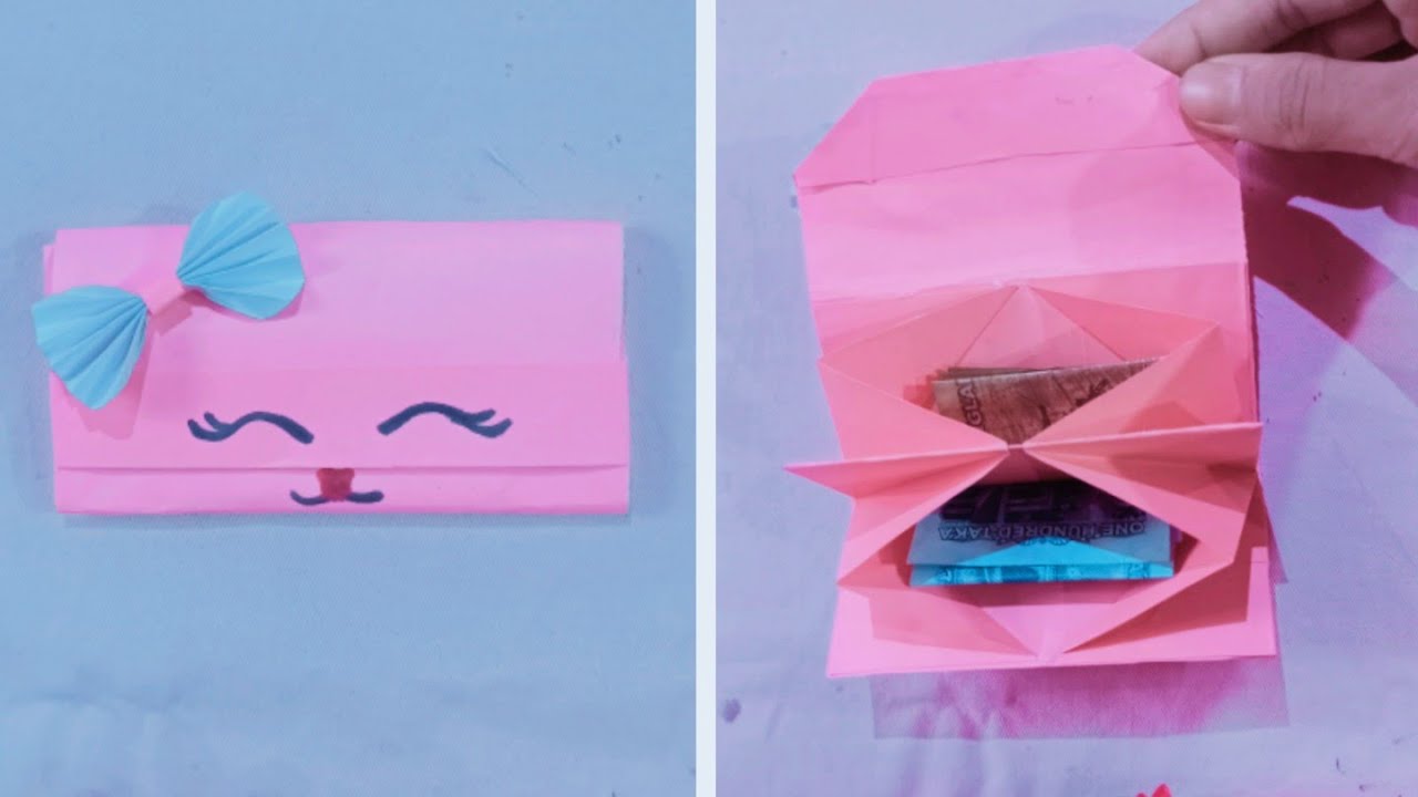 How to make paper gift bag? Diy paper handbag/ mini gift ideas/ Origami ...