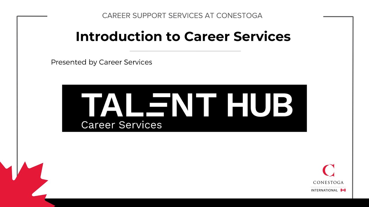 Career Support Services Introduction - YouTube