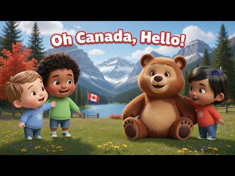 Oh, Canada, Hello! | Canadian Song for Kids (Educational & Fun)