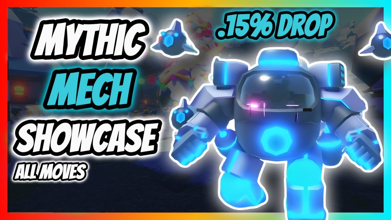 New Mythic Element MECH Showcase | All Moves Showcase | Elemental ...