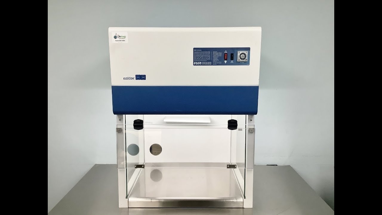 Esco PCR Cabinet ID 24504 - YouTube