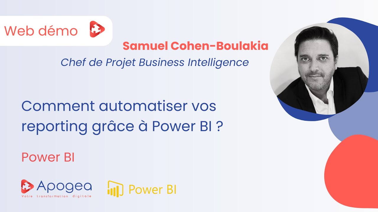WEB DÉMO | Comment automatiser vos reporting grâce à Power BI ? - YouTube