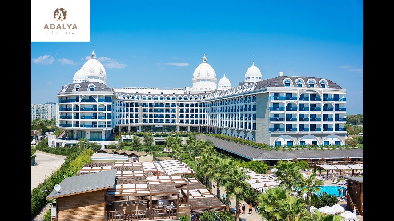 Adalya Elite Lara Hotel Drone - YouTube