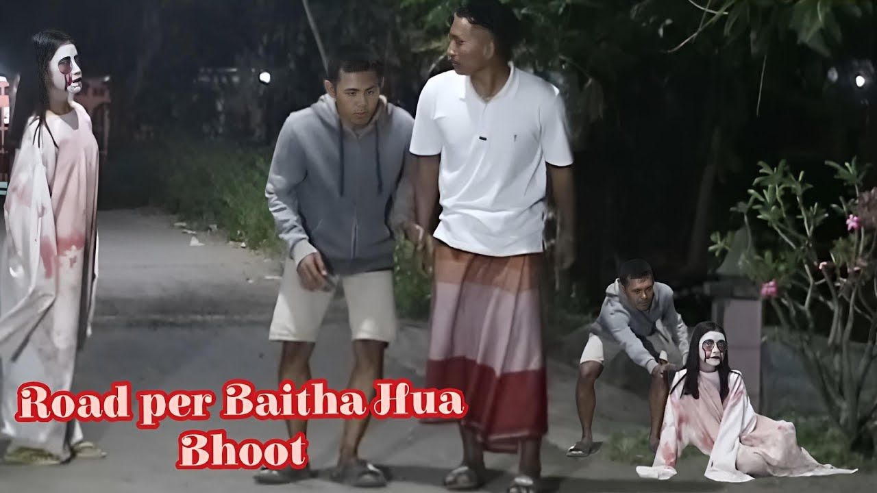 Road per Baitha Hua Bhoot manoranjan road per baitha hua Kuntilanak Manoranjan Pocong lucu video ...