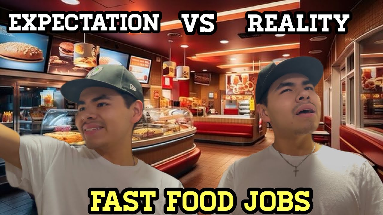 Working A Fast Food Job (EXPECTATION VS REALITY) - YouTube