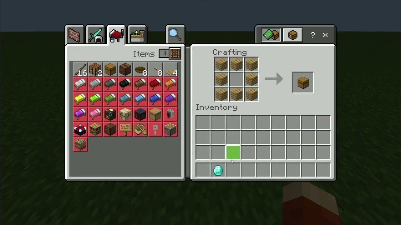 how to make a jukebox in Minecraft - YouTube