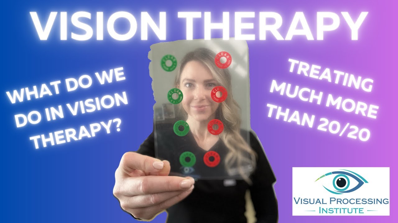 What do we do in vision therapy? - YouTube